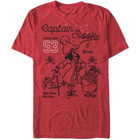 Hybrid Apparel | Shirts | Disney Peter Pan Hook Line Tshirt | Poshmark